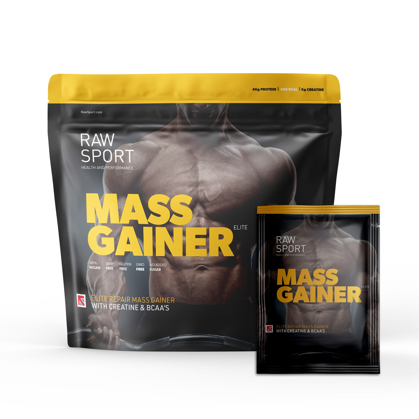 Vegan Mass Gainer Plant Based Protein Powder 1 Serving – Revolution ...