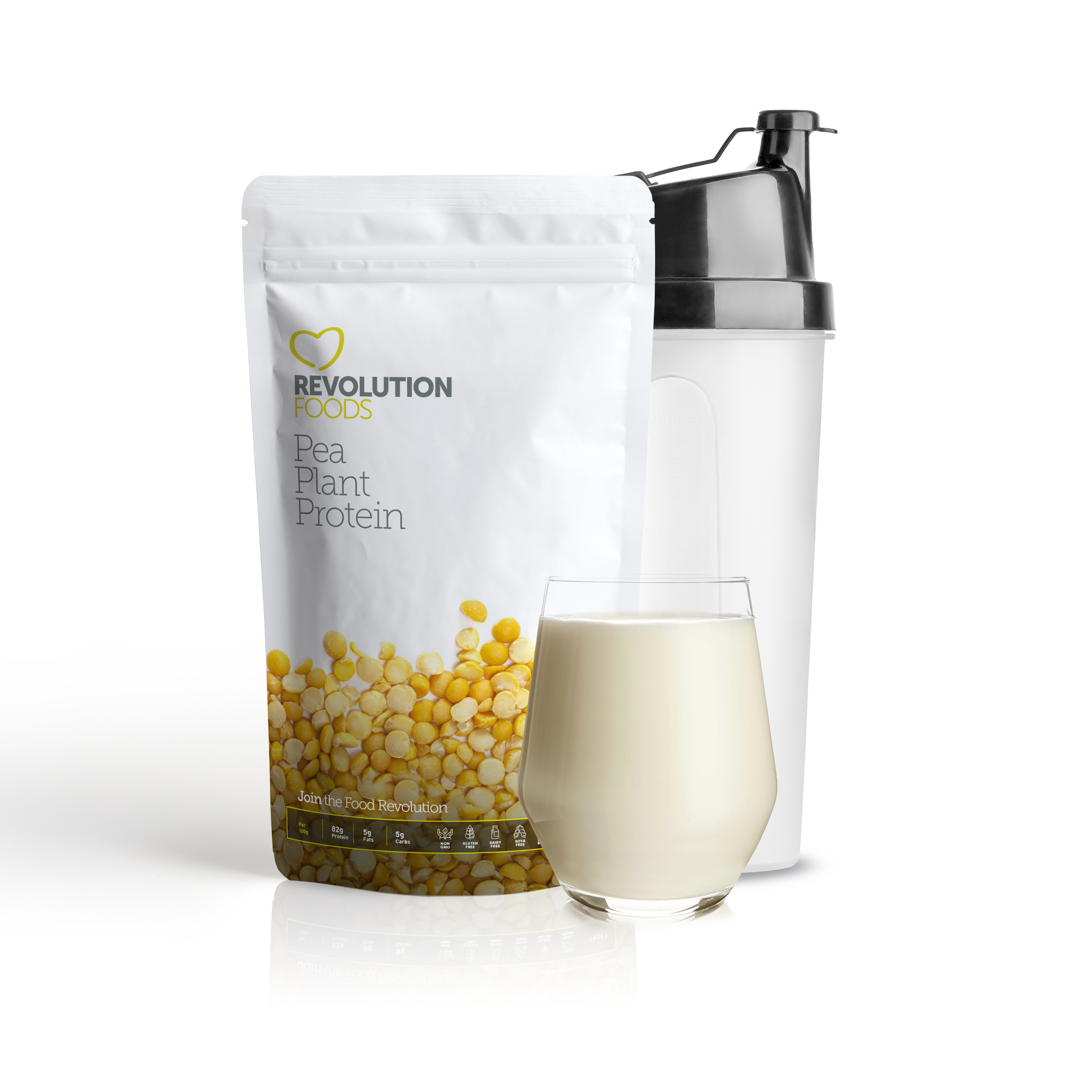 Vegan Fermented Pea Protein Powder